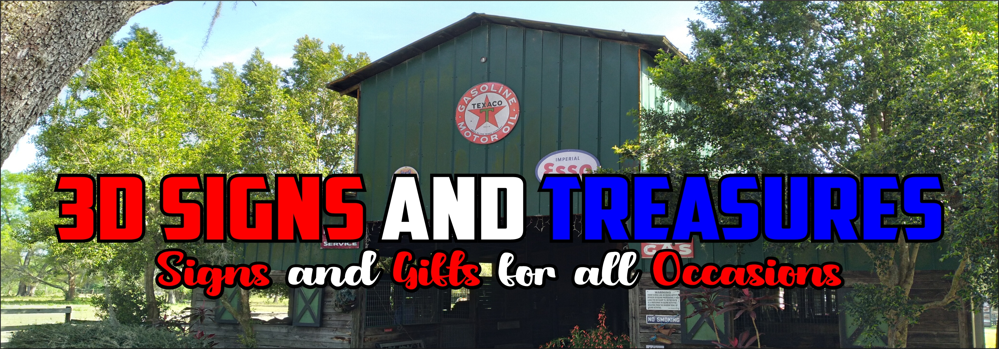 3D Signs and Treasures