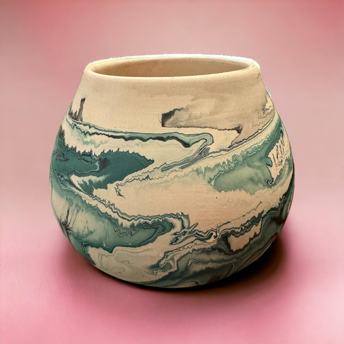 Nemadji Pottery Vase