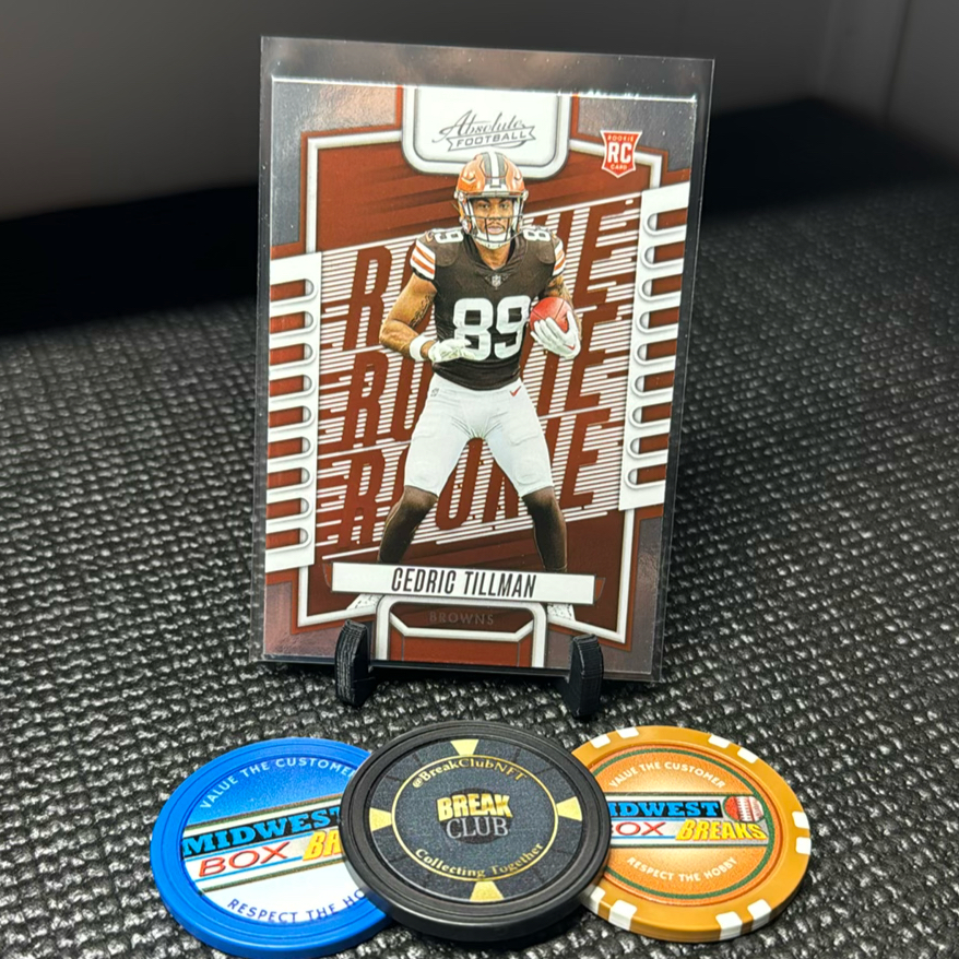 2023 Absolute Cedric Tillman Rc Cleveland Browns
