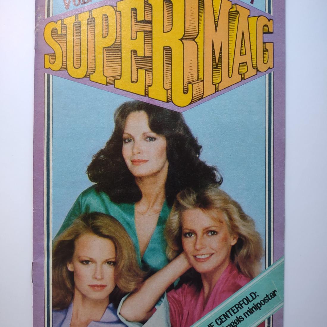 Charlies Angels Super Mag Magazine With Center Poster Scott Baio Three ...