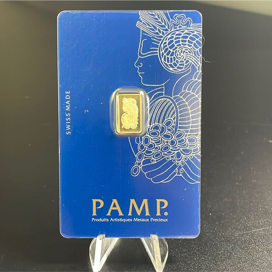 PAMP 1 gram Gold Bar