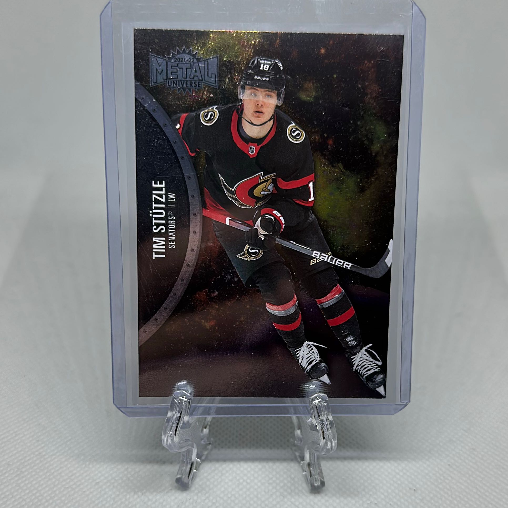 2021-22 Metal Tim Stutzle Ottawa Senators