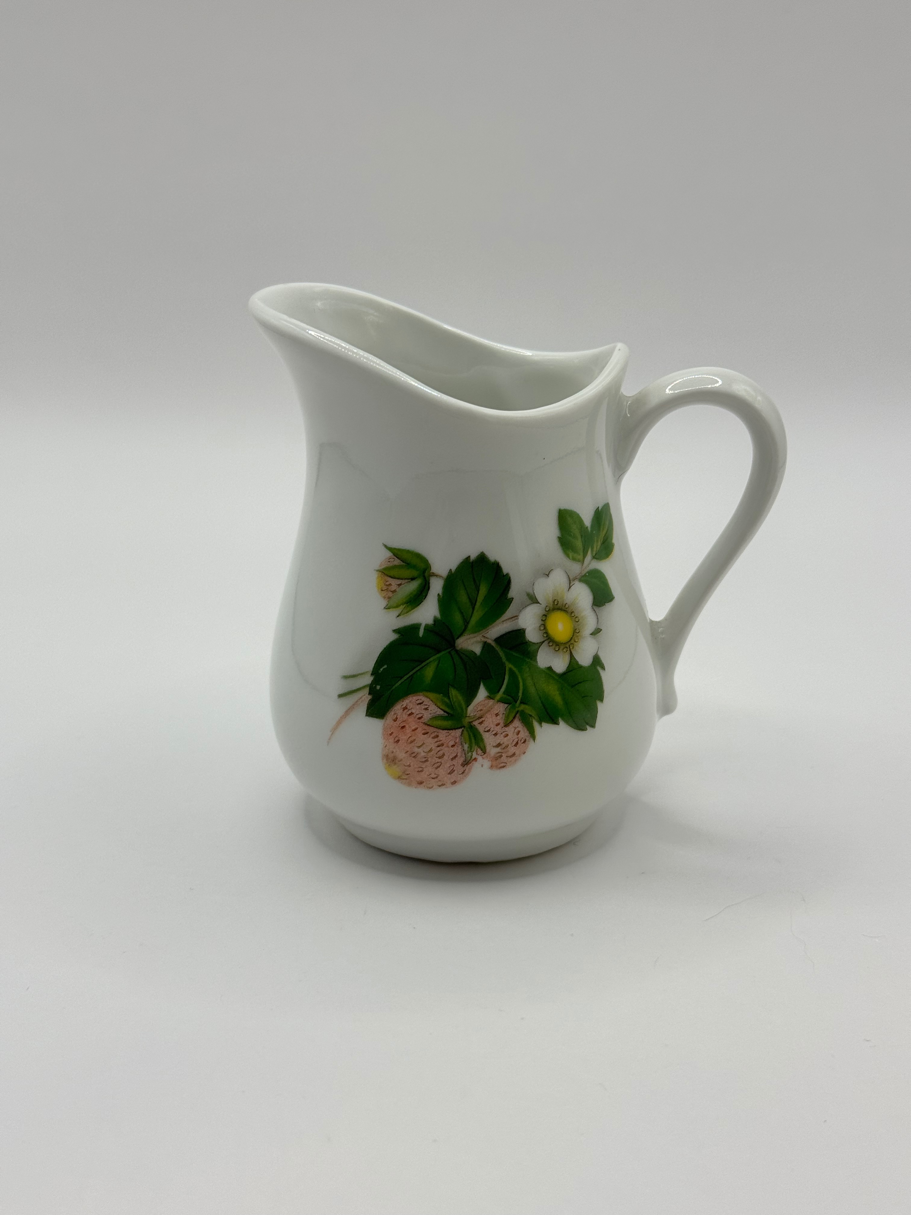 Vintage Creamer Pitcher Strawberry Design, By Cordon Blue BIA, Made In ...
