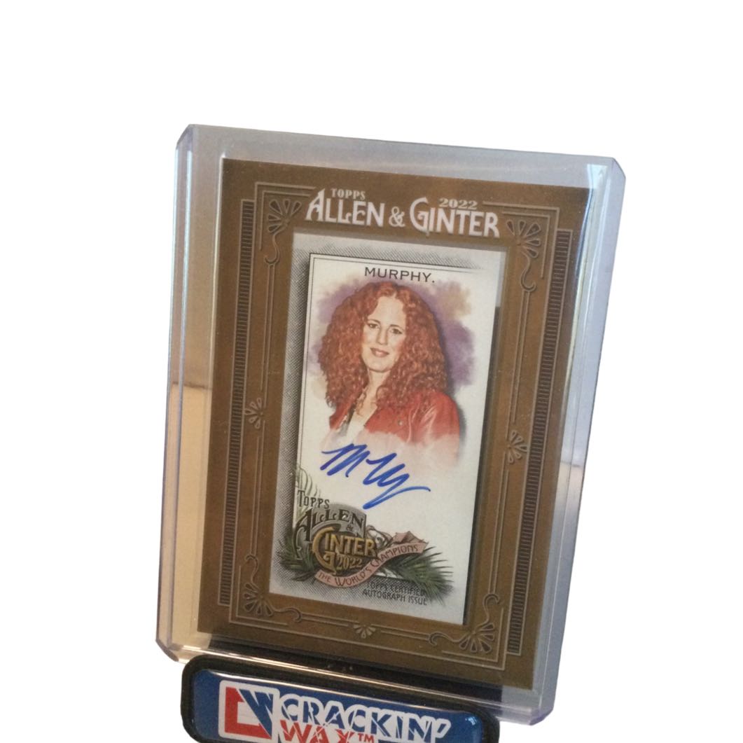 Morgan Murphy Comedian 2020 Topps Allen & Ginter Mini Framed Auto