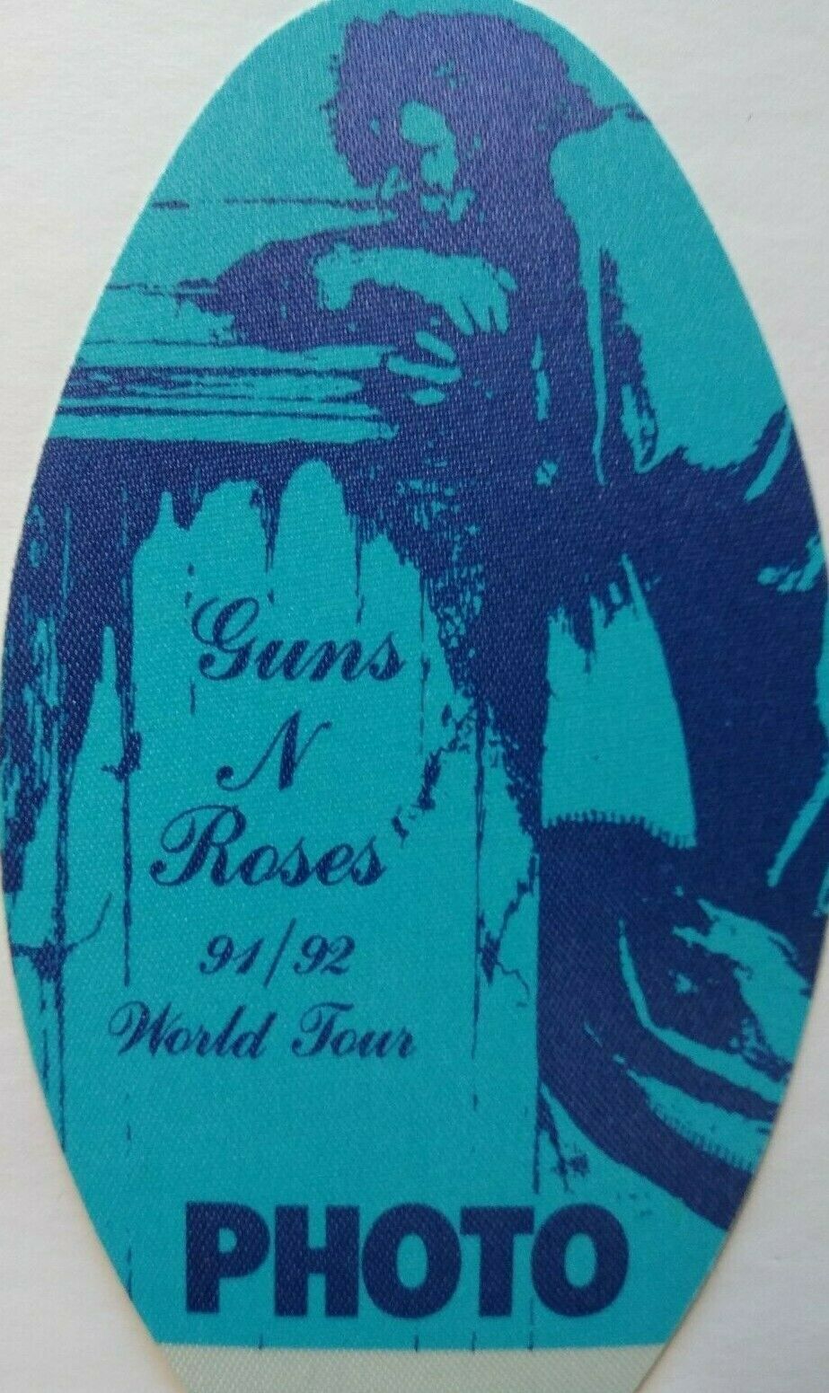 Guns N Roses Use Your Illusion Backstage Pass Original 1992 Hard Rock ...