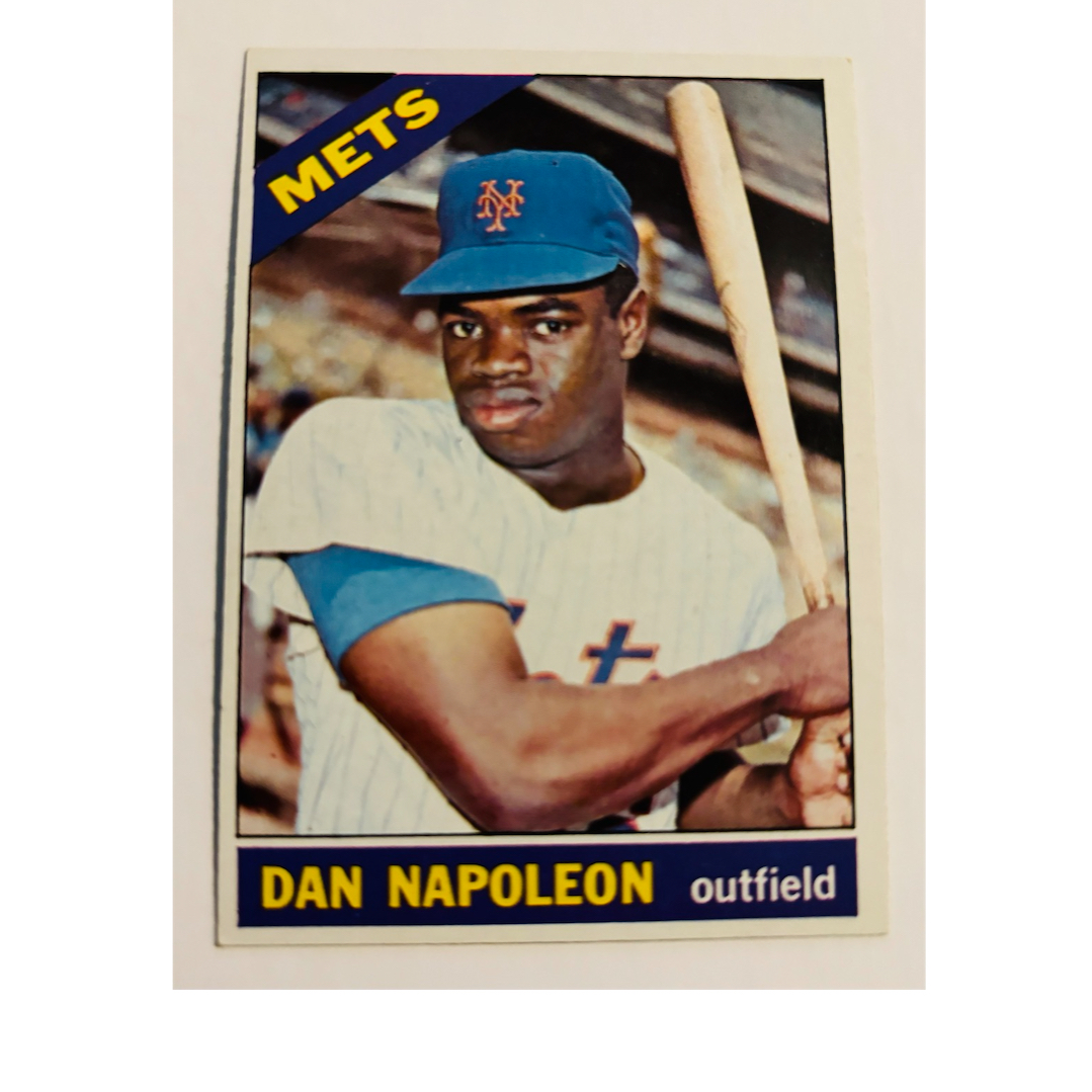 Dan Napoleon New York Mets 1966 Topps Baseball Card #87