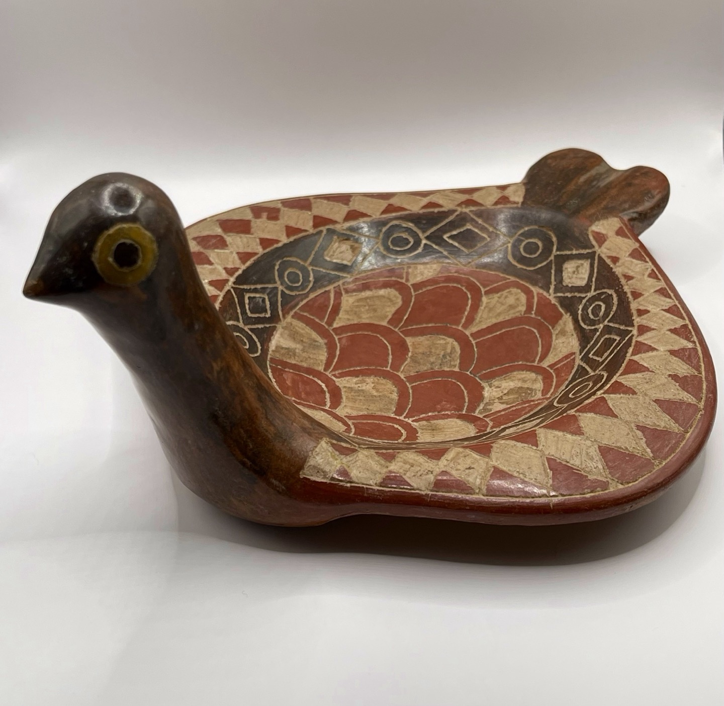 Mexican Dove Pottery Trinket Dish