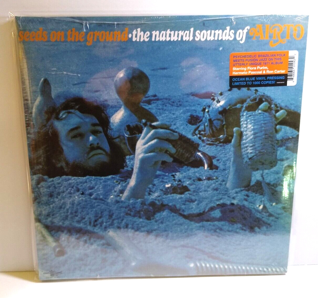 Airto Seeds On The Ground The Natural Sounds Of Vinyl LP Record Blue ...