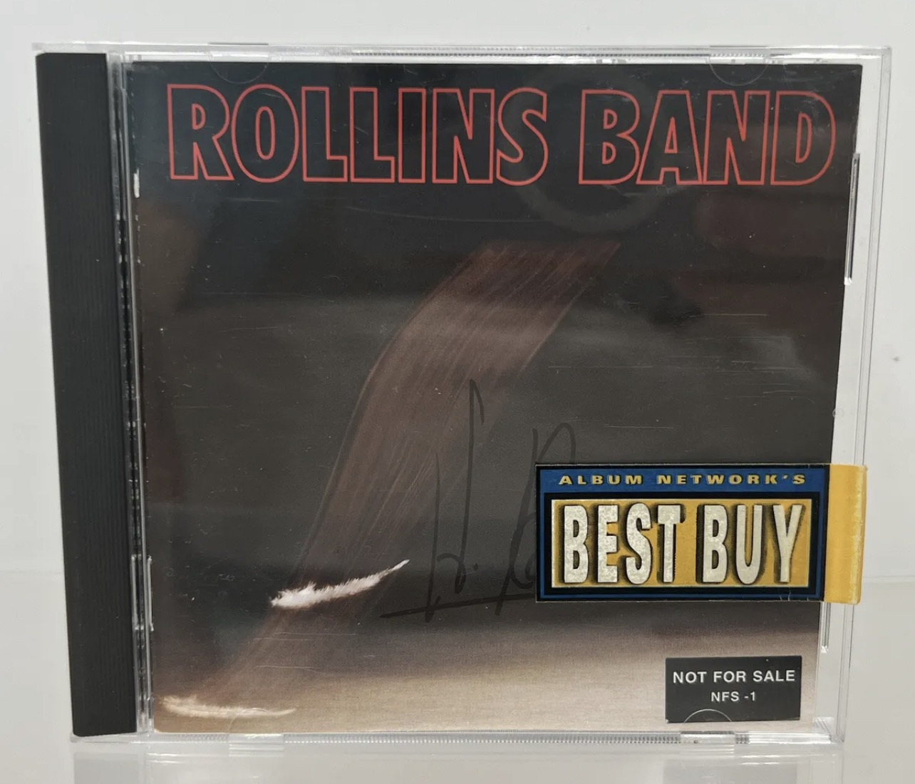ROLLINS BAND Weight Promo NFS CD signed Henry Rollins autograph