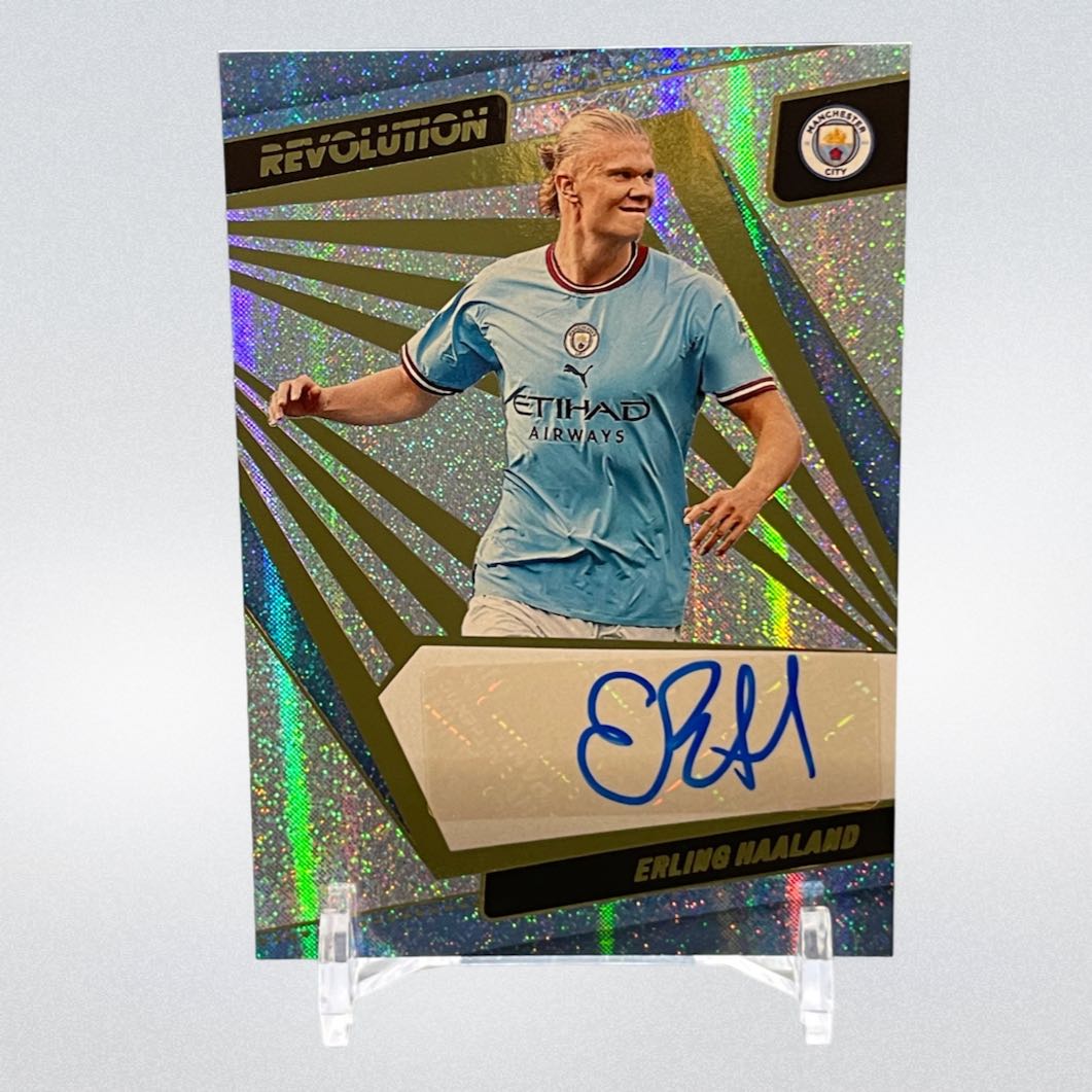 Erling Haaland Auto 2022-2023 Panini Revolution Premier League ...