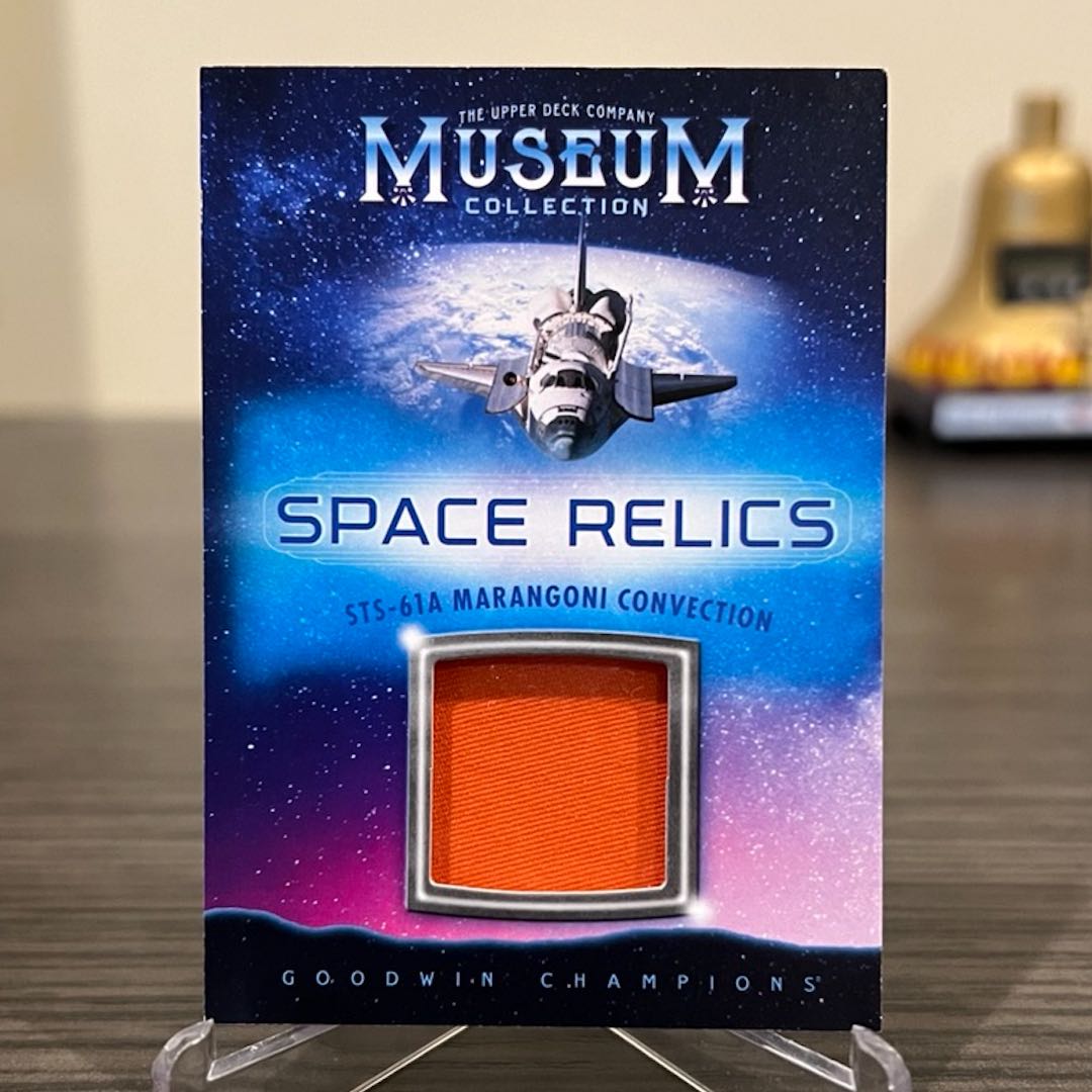 2021 Goodwin Champions Space Zero Gravity Suit Relic Used In Space STS ...