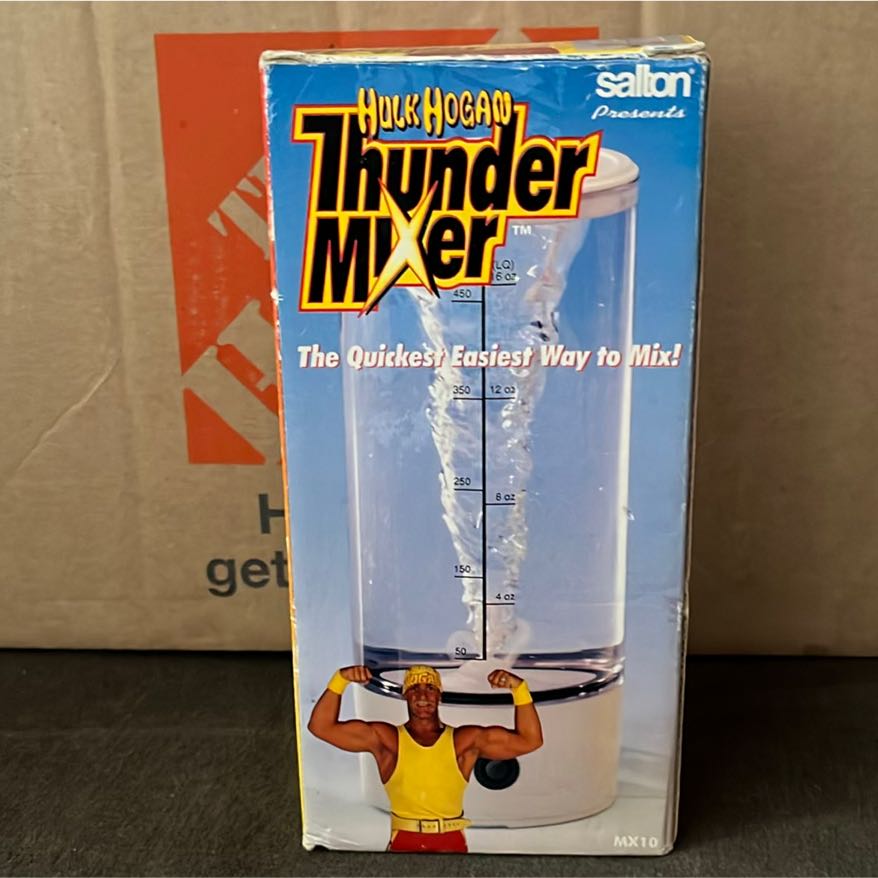 Vintage 1990’s Hulk Hogan Thunder Mixer