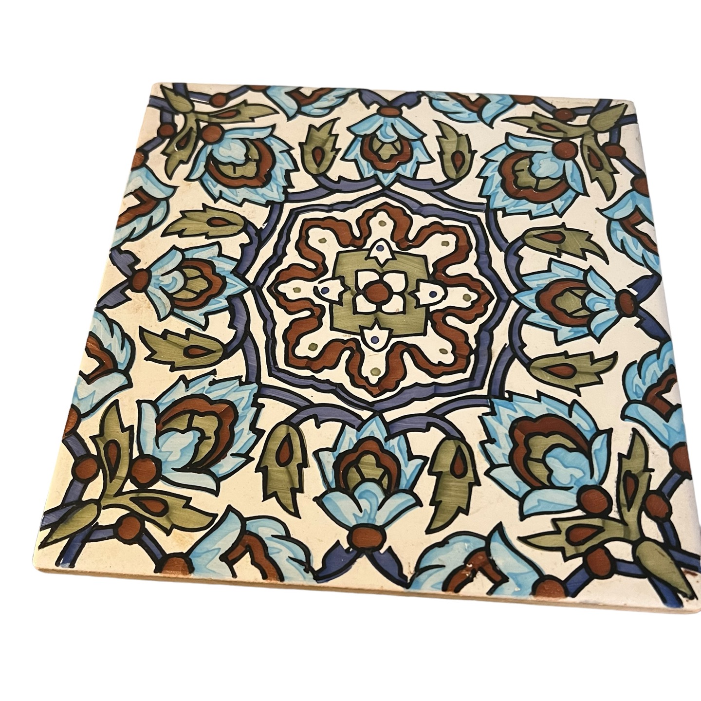 Vintage Antique? Spanish Tile Trivet