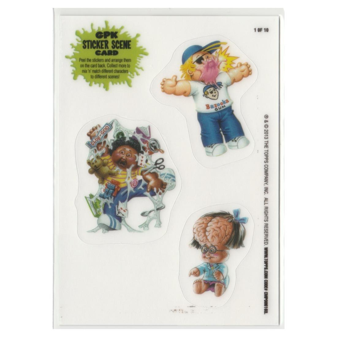GPK Sticker Scene Card #1