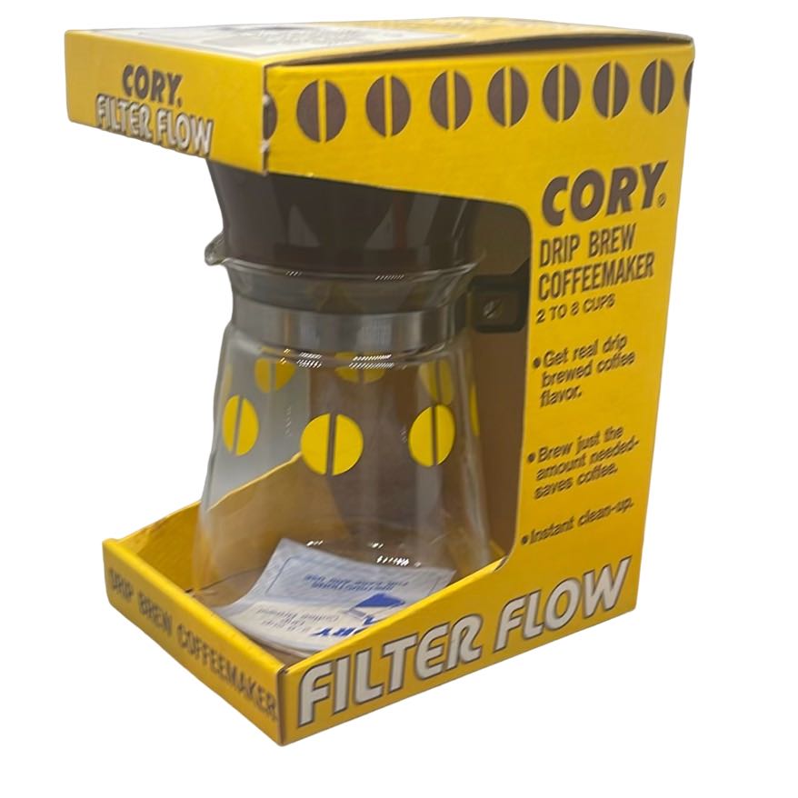 NOS CORY Drip Brew Coffeemaker Complete