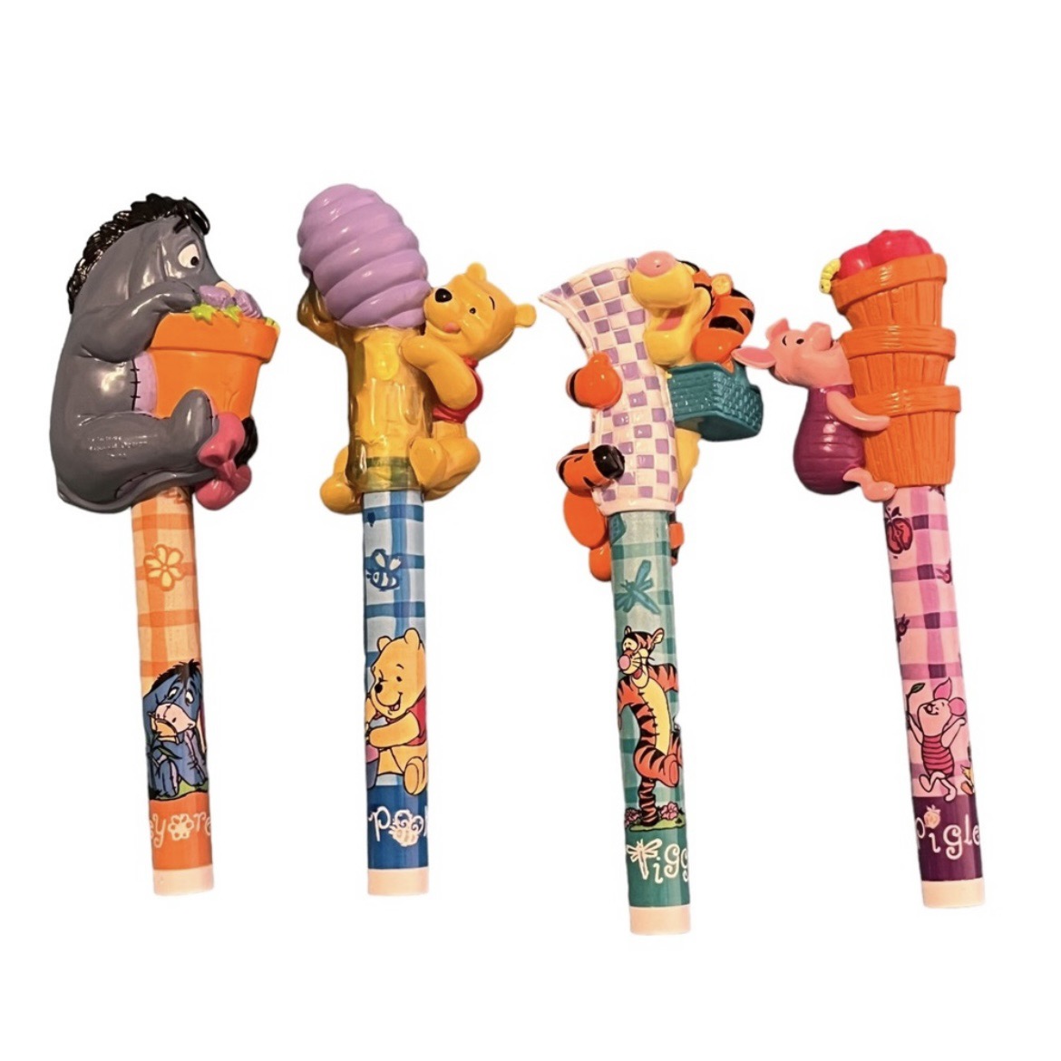 Vintage Disney Winnie The Pooh and Friends Figural 3D Pens