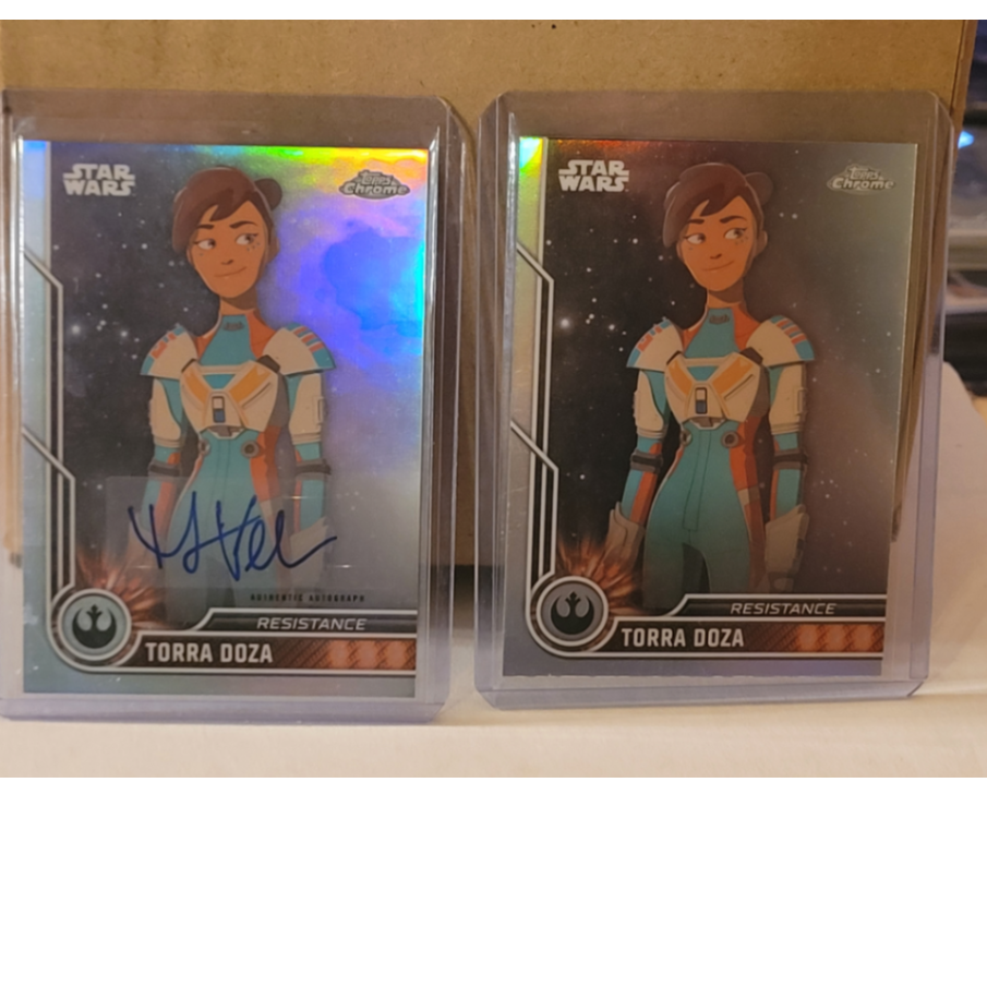 2023 Topps Star Wars Chrome Myrna Velasco As Torra Doza Auto Autograph #41