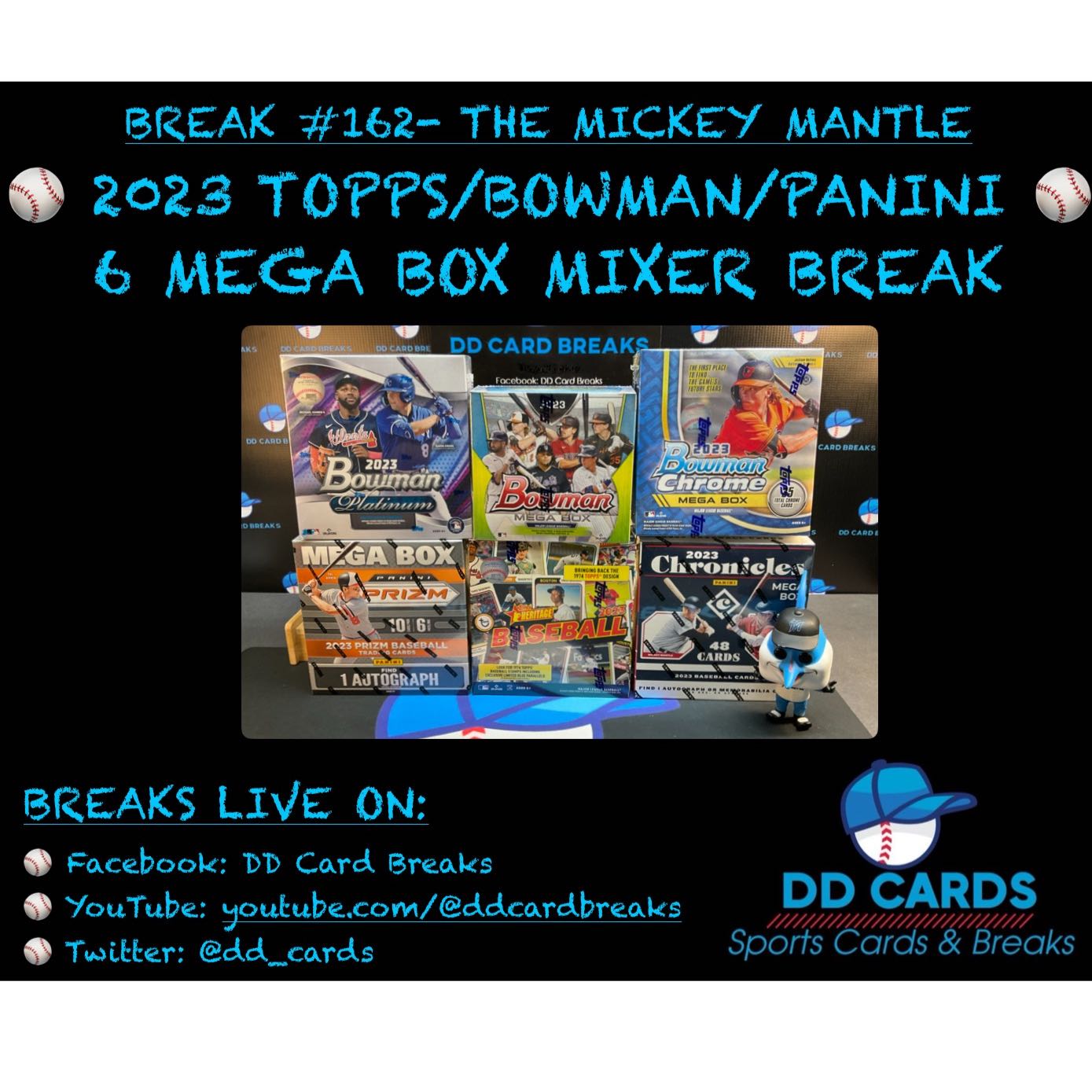 Arizona Diamondbacks - 2023 Topps/Bowman/Panini (6) Mega Box Mixer Rip ...