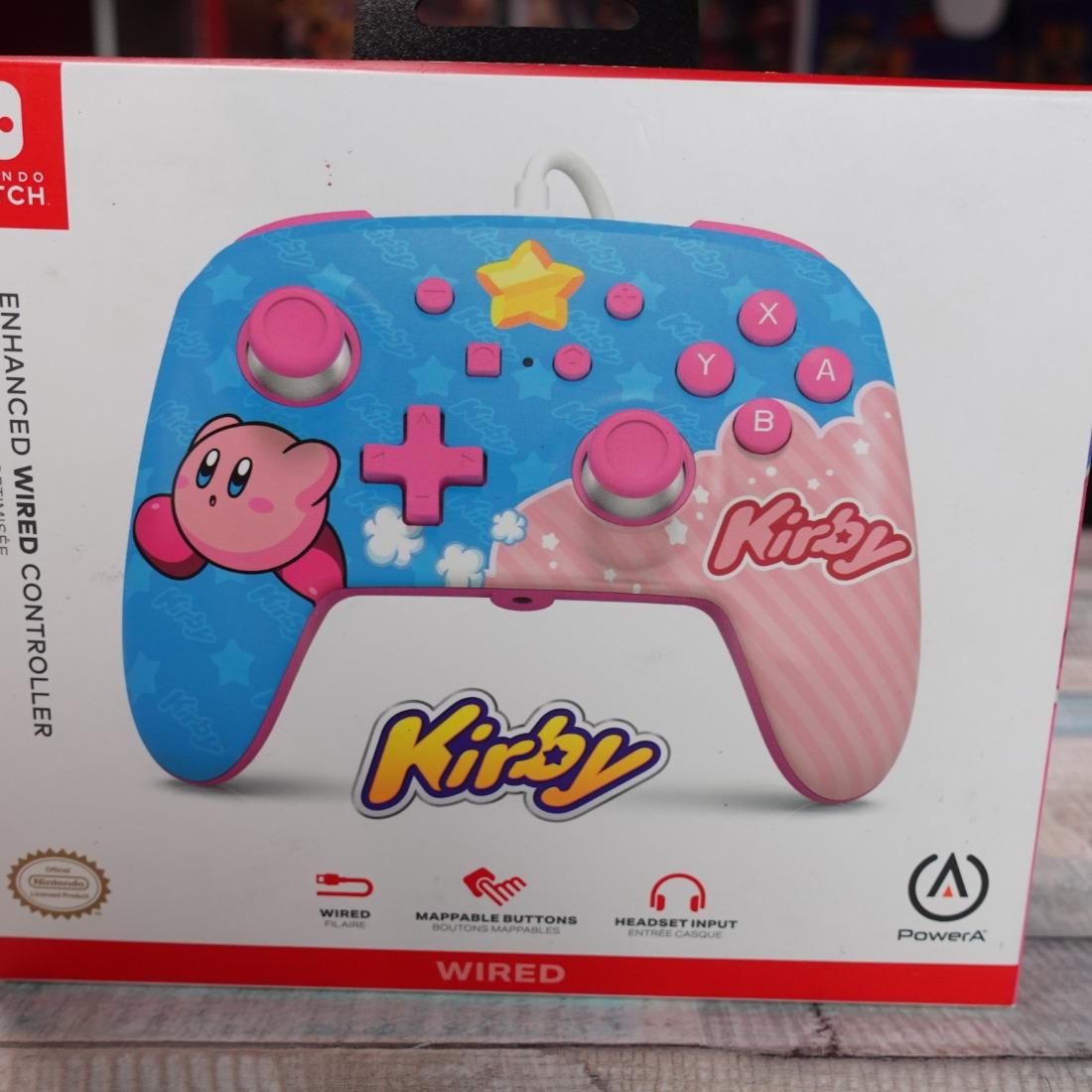 Kirby Enhanced Wired Controller Switch NEW