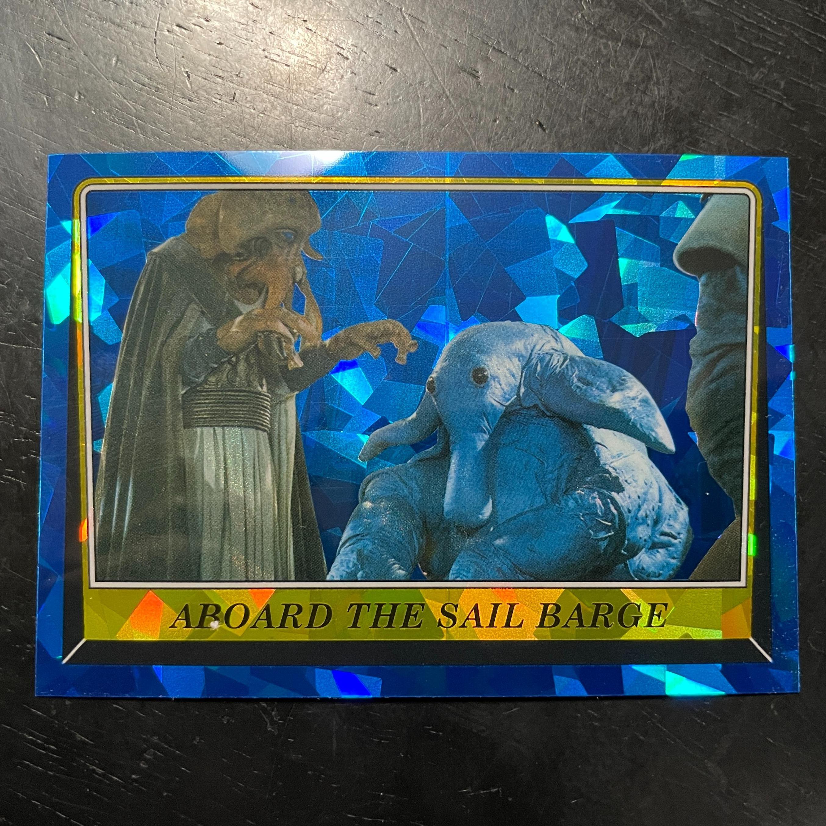 Max Rebo Jabba's Sail Barge Star Wars Sapphire Return of the Jedi ROTJ Card