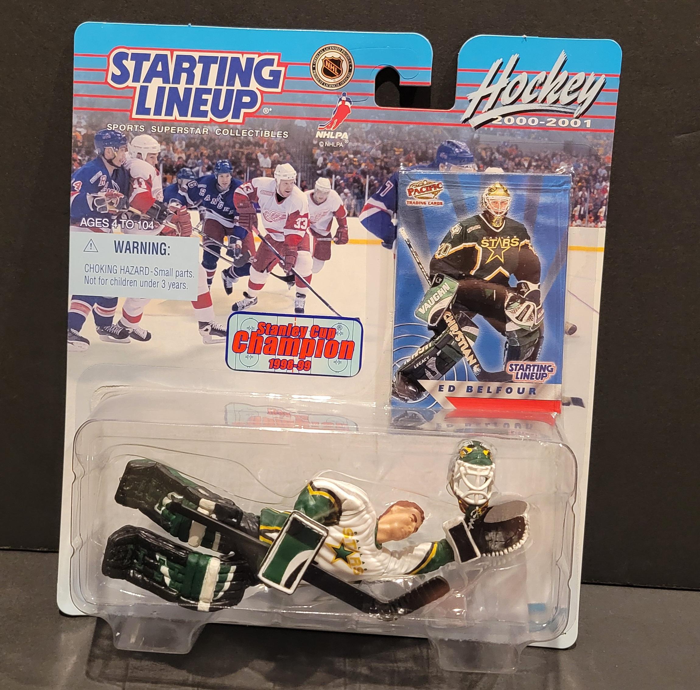 Starting Lineup 2000 Ed Belfour Vintage Sports Action Figure