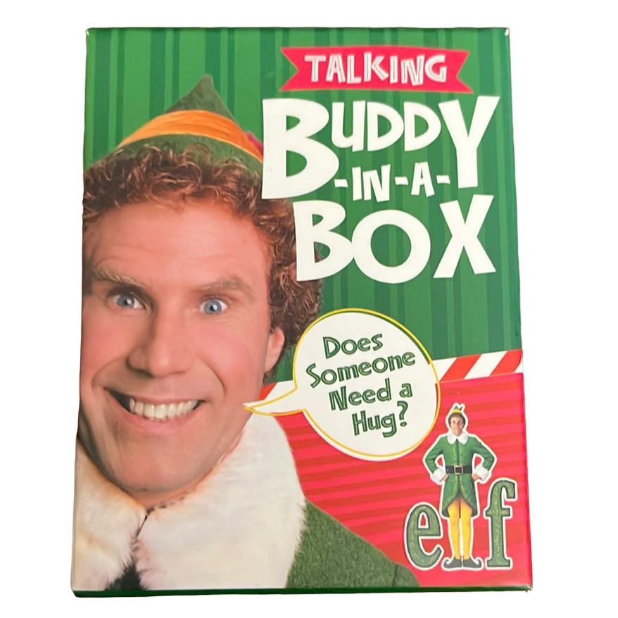 Miniature Talking Buddy-in-a-box From Elf