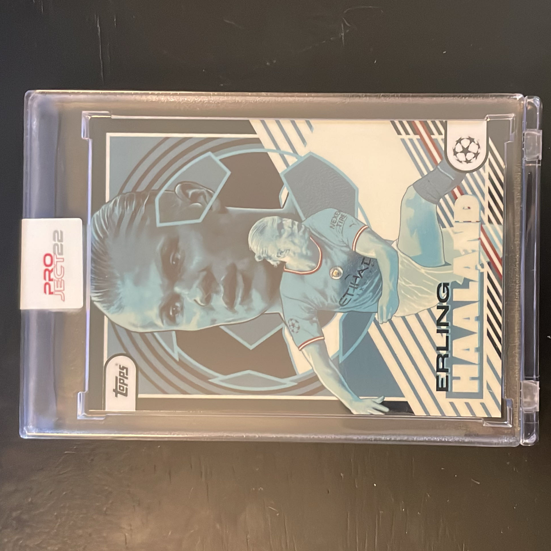 Erling Haaland Topps Project 22 Man City ⚽️ card by Matt Taylor