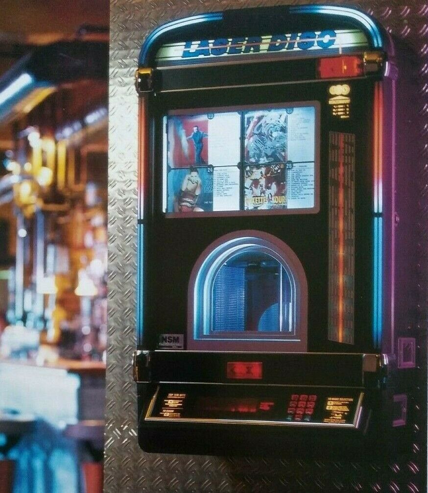 NSM Performer Wall Jukebox Flyer Original Phonograph Music Vintage Promo