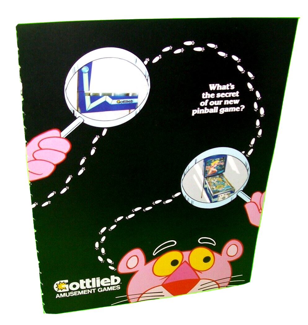 Pink Panther Pinball Machine Print AD Original Vintage 1981 Game ...