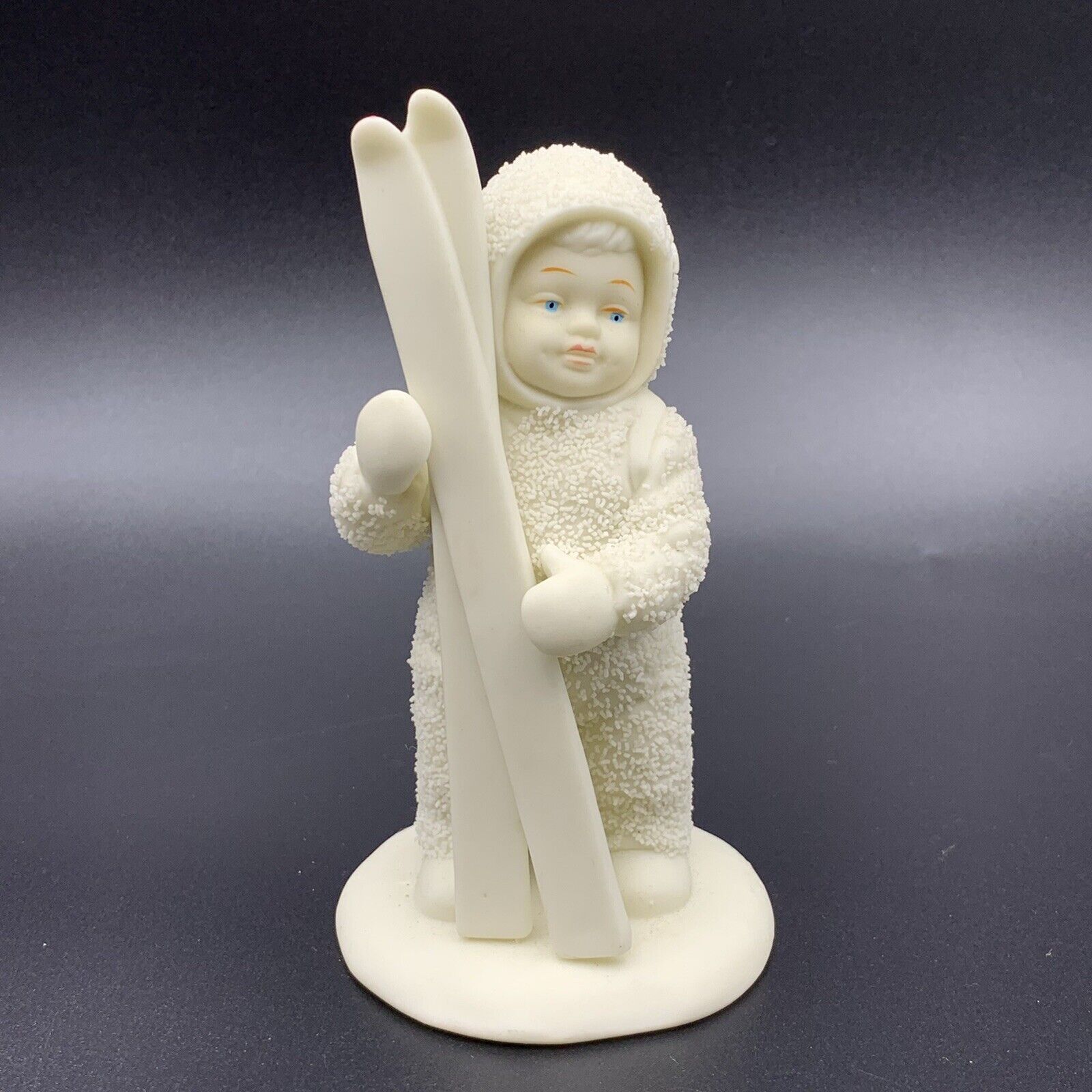 Snowbabies Dept 56 Figurine Let's Go Skiing Figurine