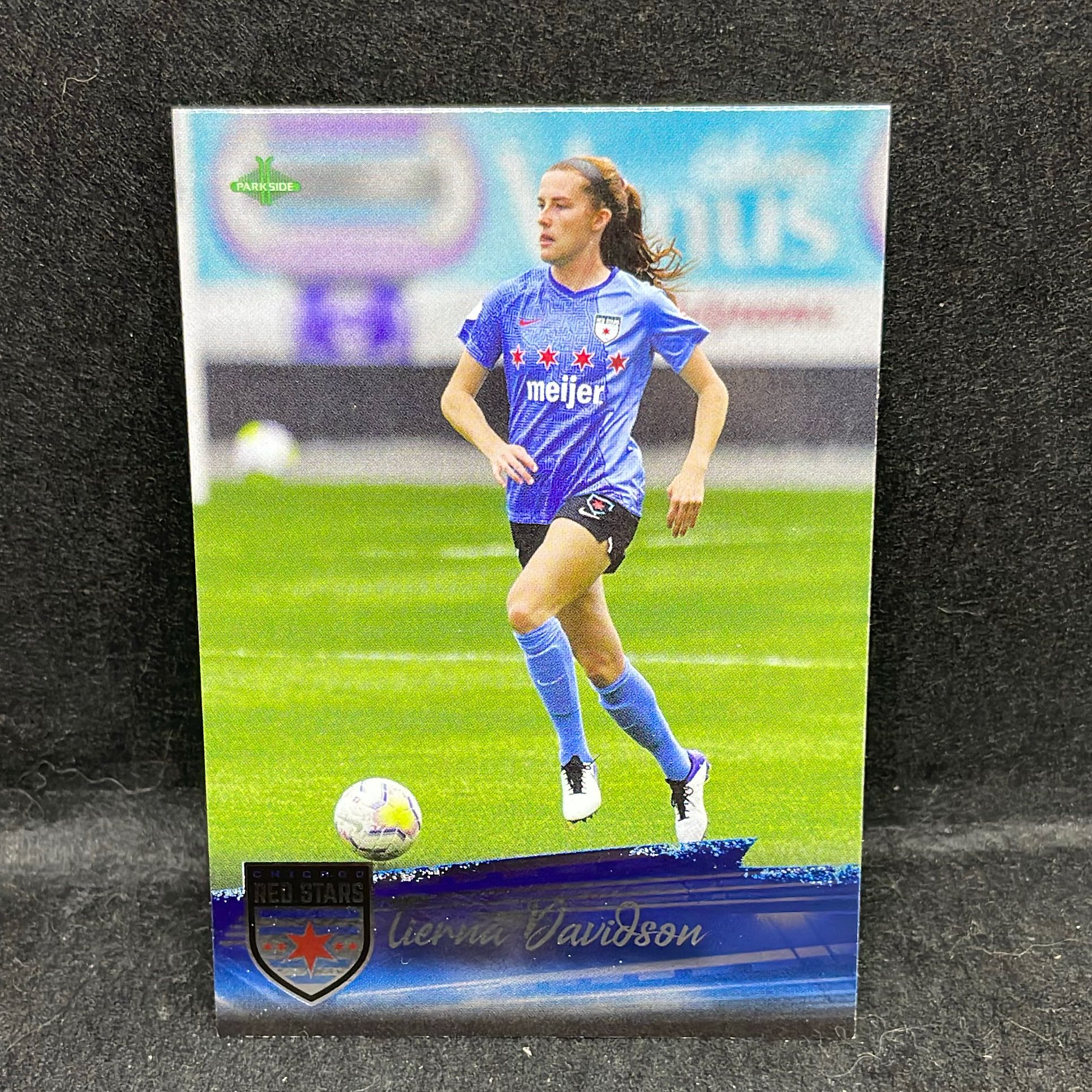 Tierna Davidson 2021 Parkside NWSL Foil /1400 - Chicago Red Stars