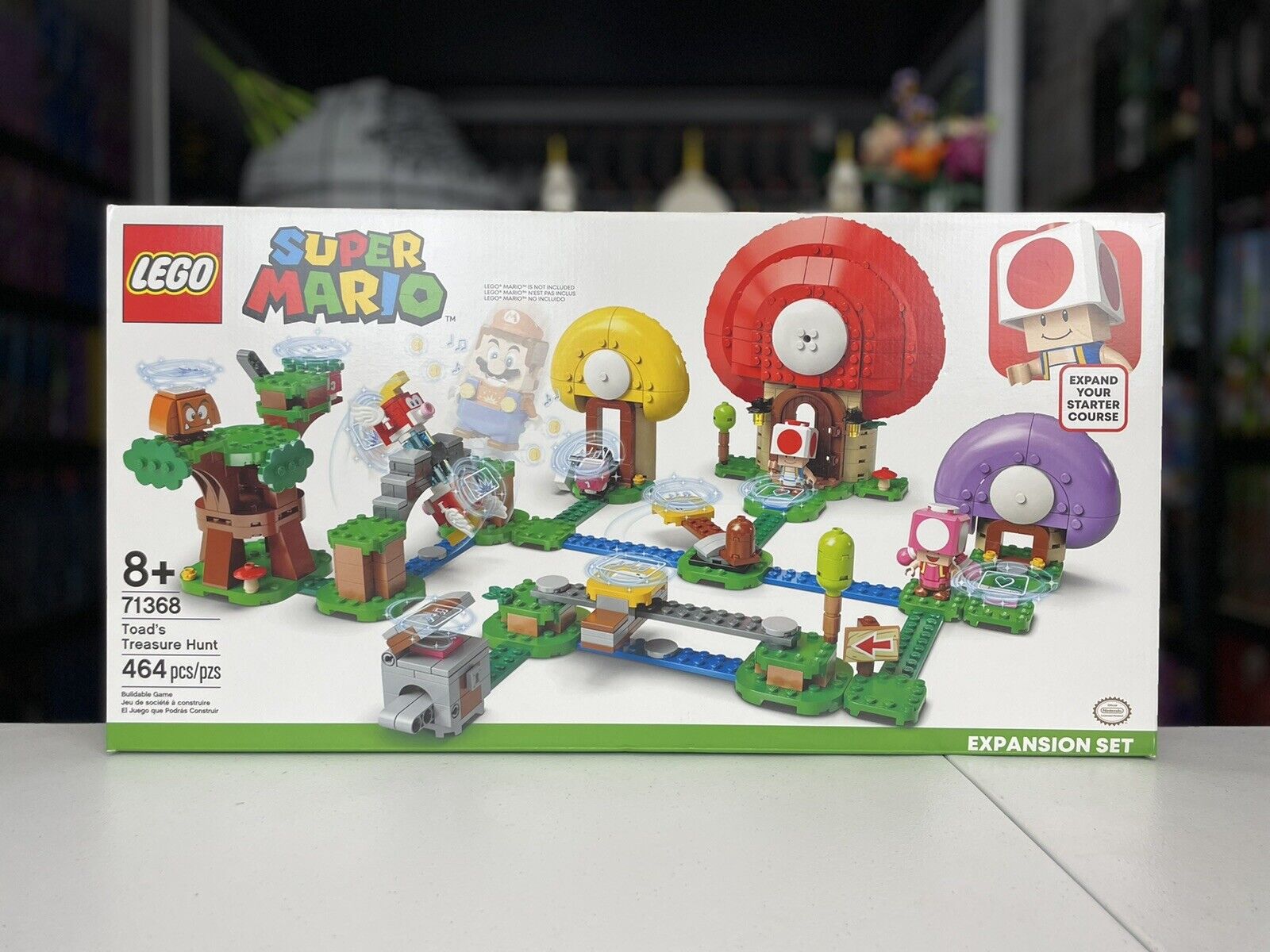 LEGO 71368 Super Mario Toad's Treasure Hunt, Brand New & Sealed ...