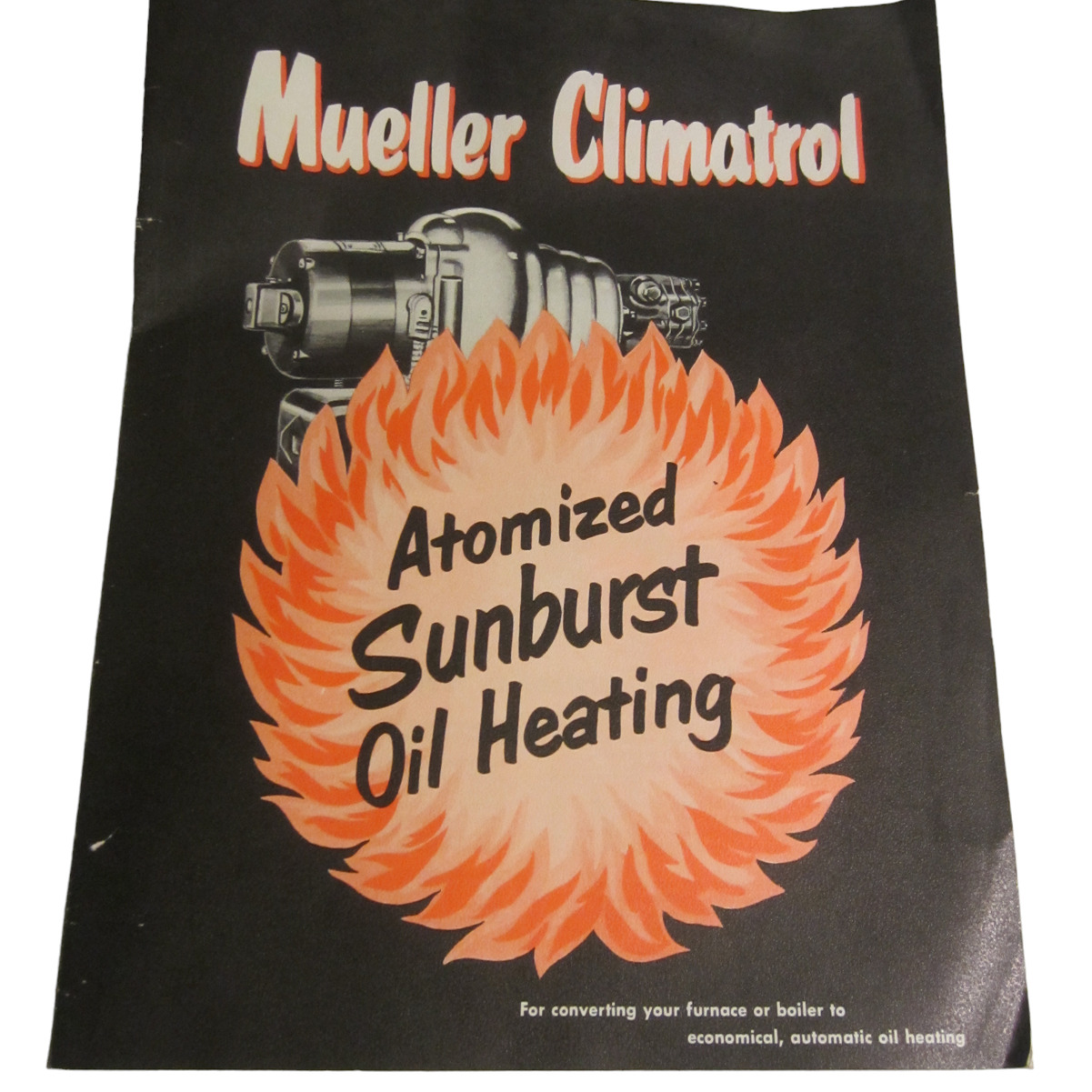 Mueller Climatrol Atomized Sunburst Oil Heating Parts Book