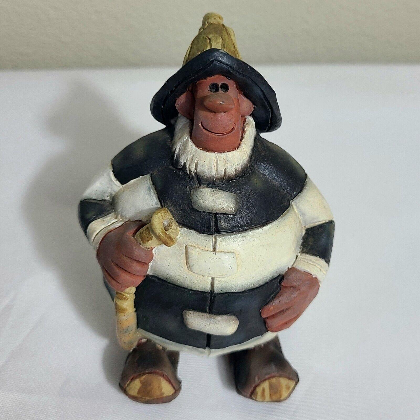 Sara Meadows Balloon People Whimsical Firefighter Fireman Figurine ...