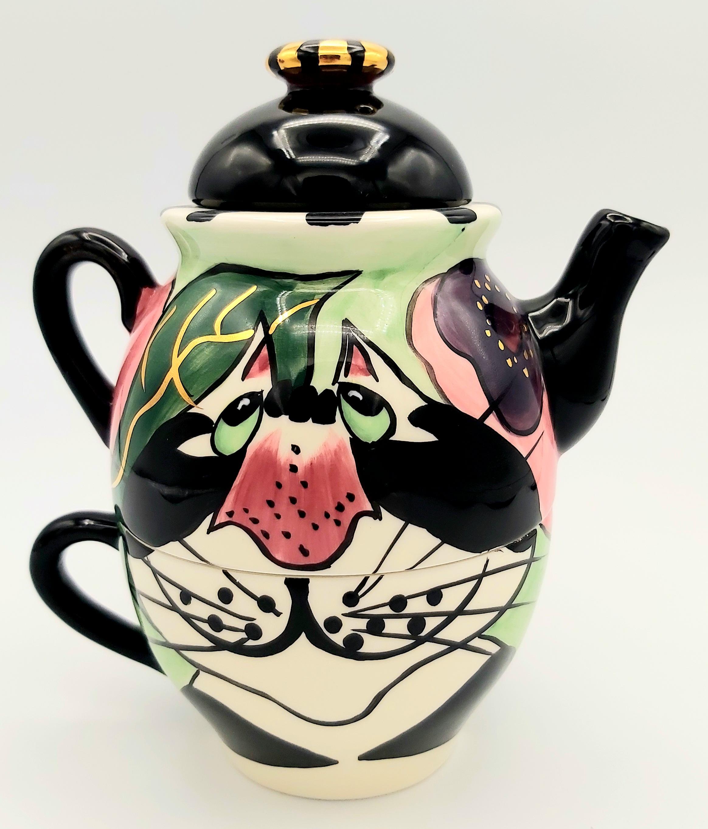 Vintage Lynda Cornielle Sealed With A Kiss SWAK Designs Clancey The Cat ...