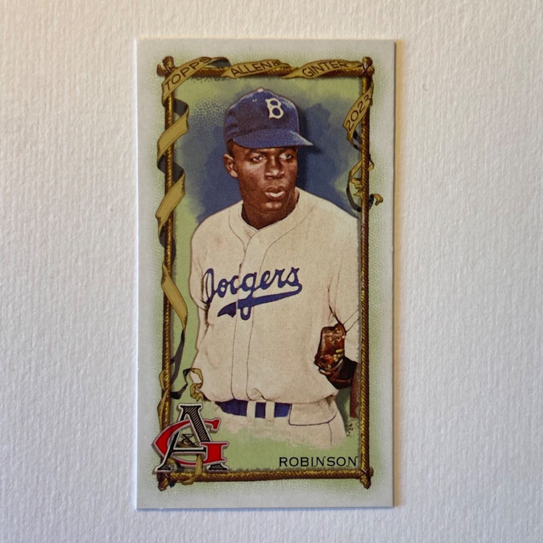 2023 Allen And Ginter Jackie Robinson Mini