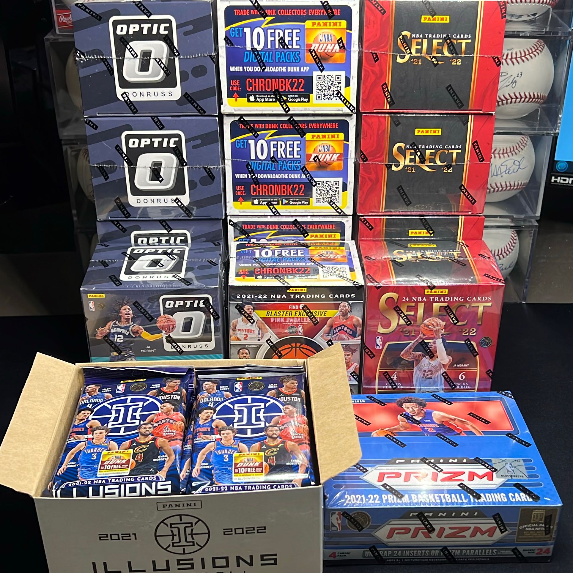 New York Knicks - ‘21/22 NBA Basketball 15 box/44 pack live bid your ...