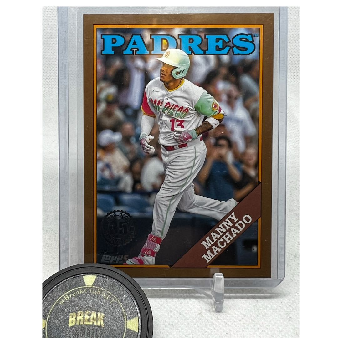 2023 Topps '88 Topps Gold #T8847 Manny Machado/75 - San Diego Padres