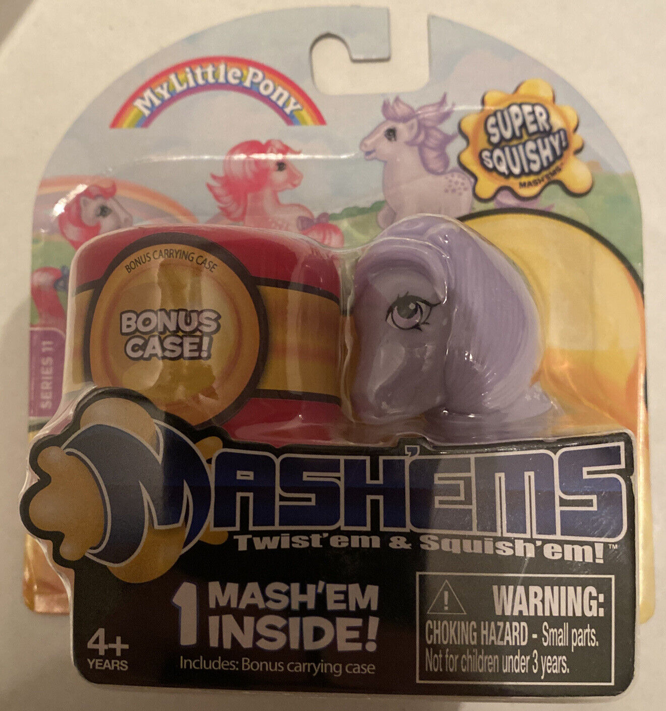 Mashems My Little Pony With Bonus Carrying Case Series 11 Toy NEW