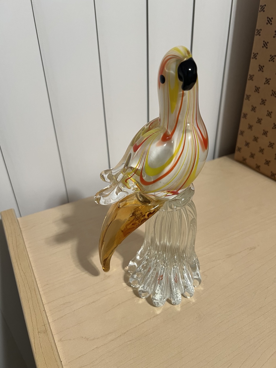 Art Glass “parrot”