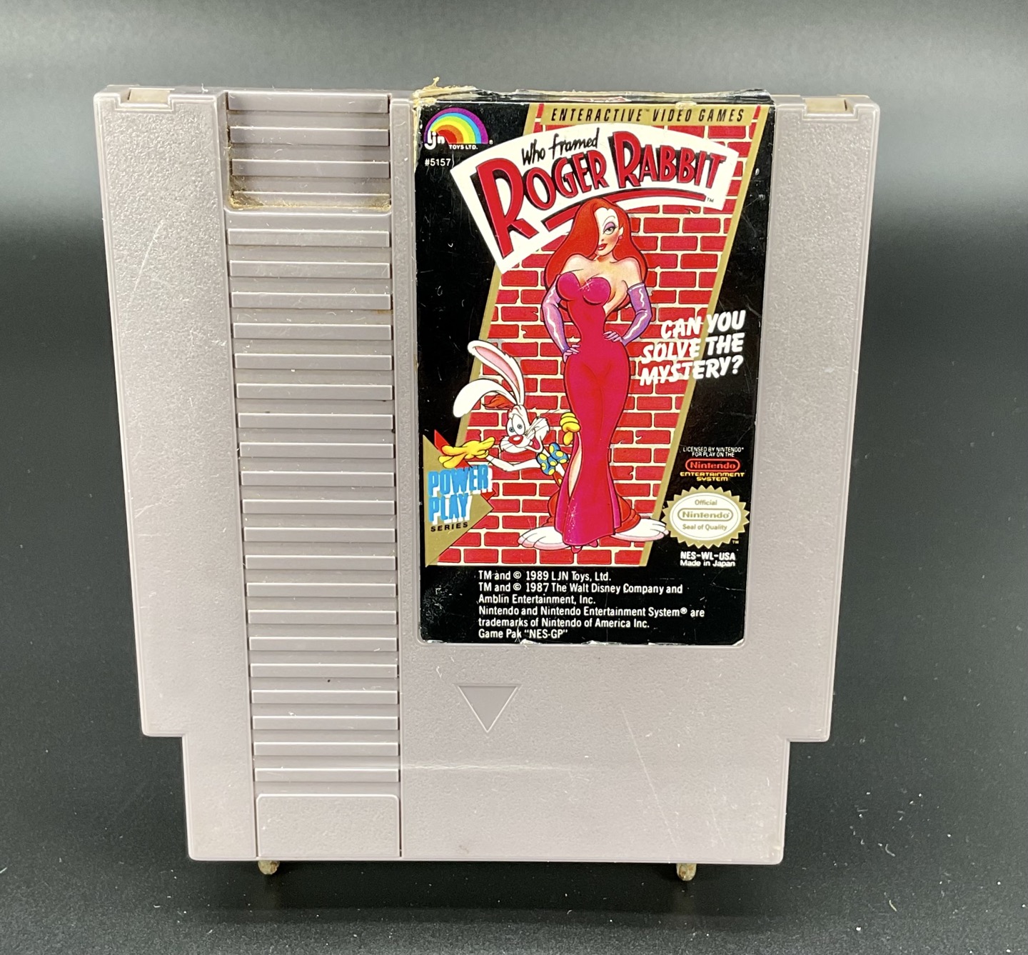 Who Framed Roger Rabbit (NES Nintendo Entertainment System 1989 ...