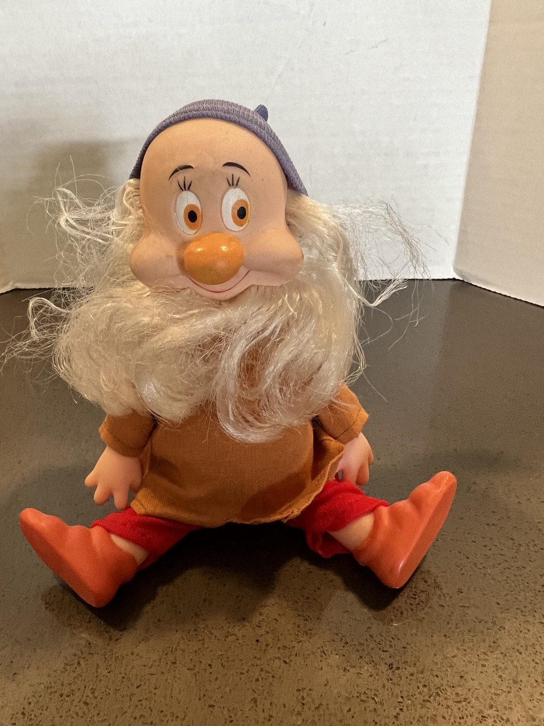 Vintage Walt Disney Snow White Dwarf Figure 7”