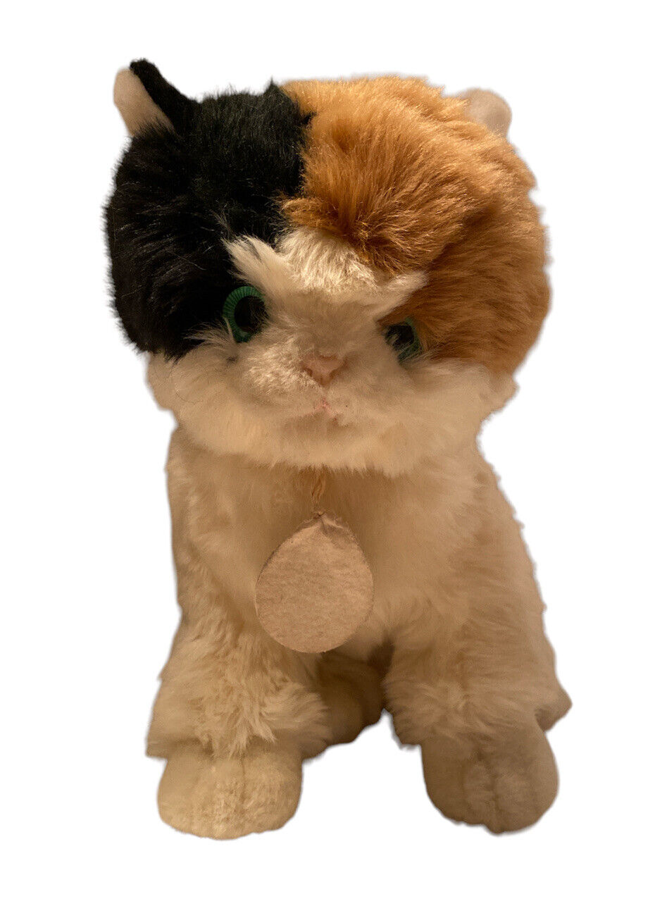 Aurora Babies Calico Cat Kitten Esmeralda Plush 12" Stuffed Toy Lovey