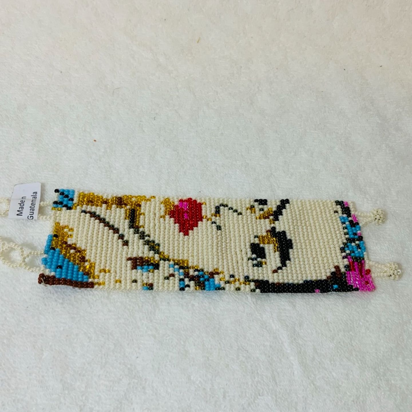 Glass Bead Designs In Turquoise Blue And Black White Red Gold Pink And ...