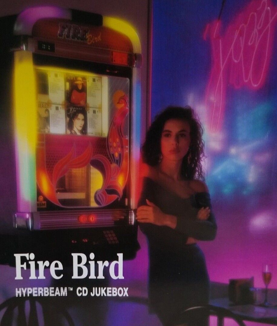 Fire Bird NSM Jukebox Flyer 1990 Original Phonograph Music 8.5" x 11 ...