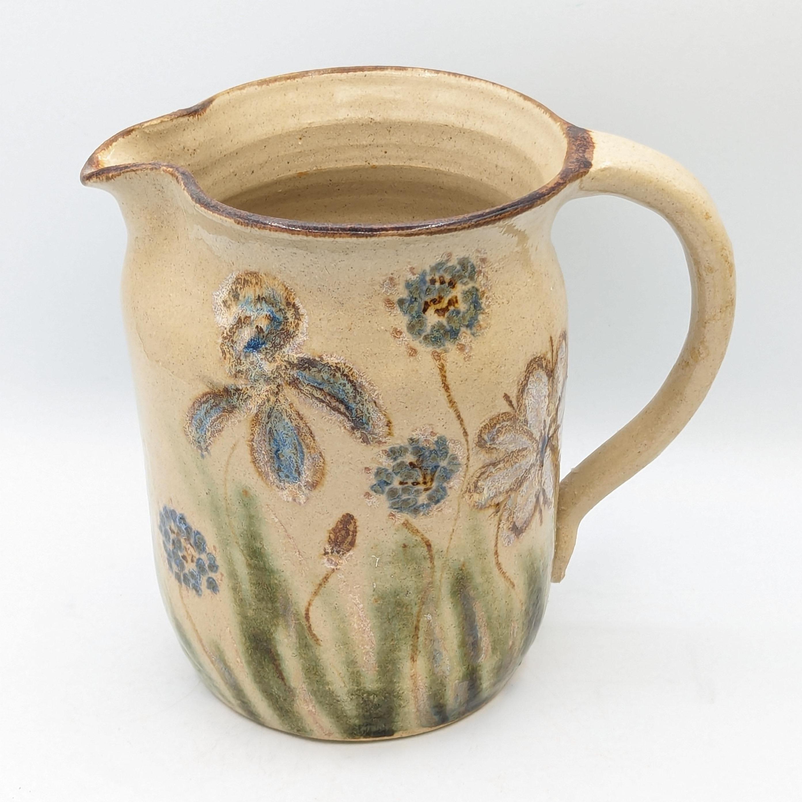 Large Janet Resnick Pottery Pitcher