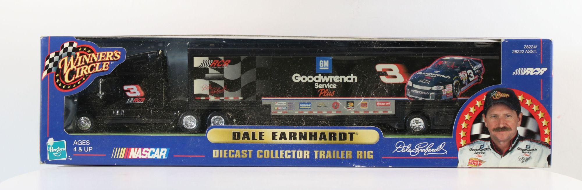 Dale Earnhardt #3 Diecast 1:64 Collector Trailer Rig Winners Circle NOS ...
