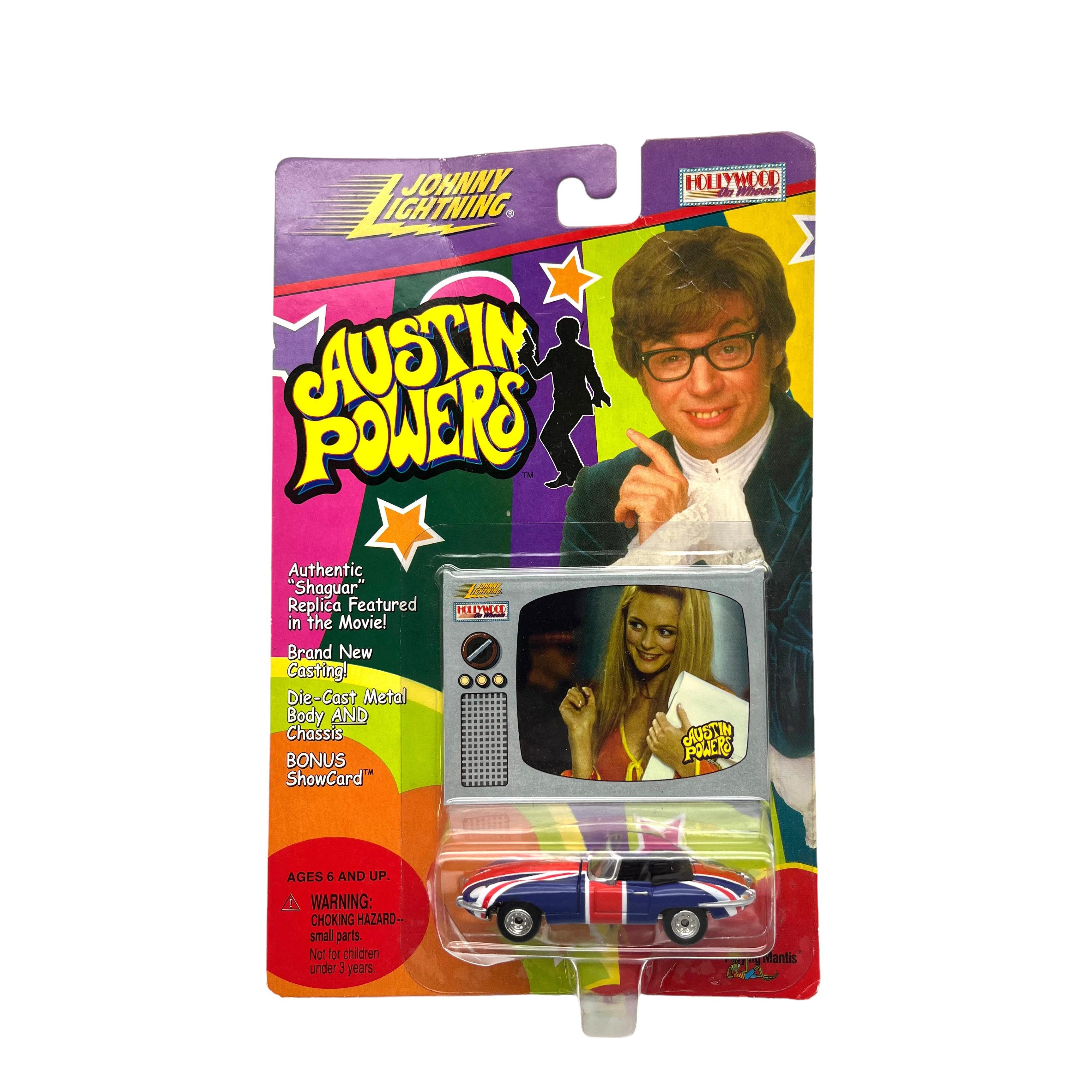 Austin Powers Johnny Lightning Hollywood On Wheels Shaguar Austin ...