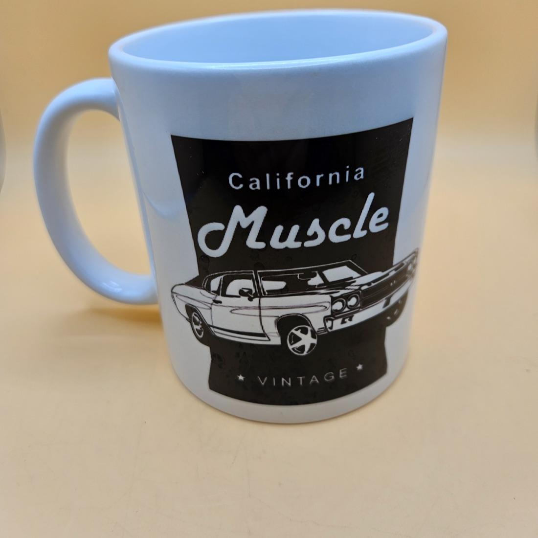 California Vintage Muscle Car Mug