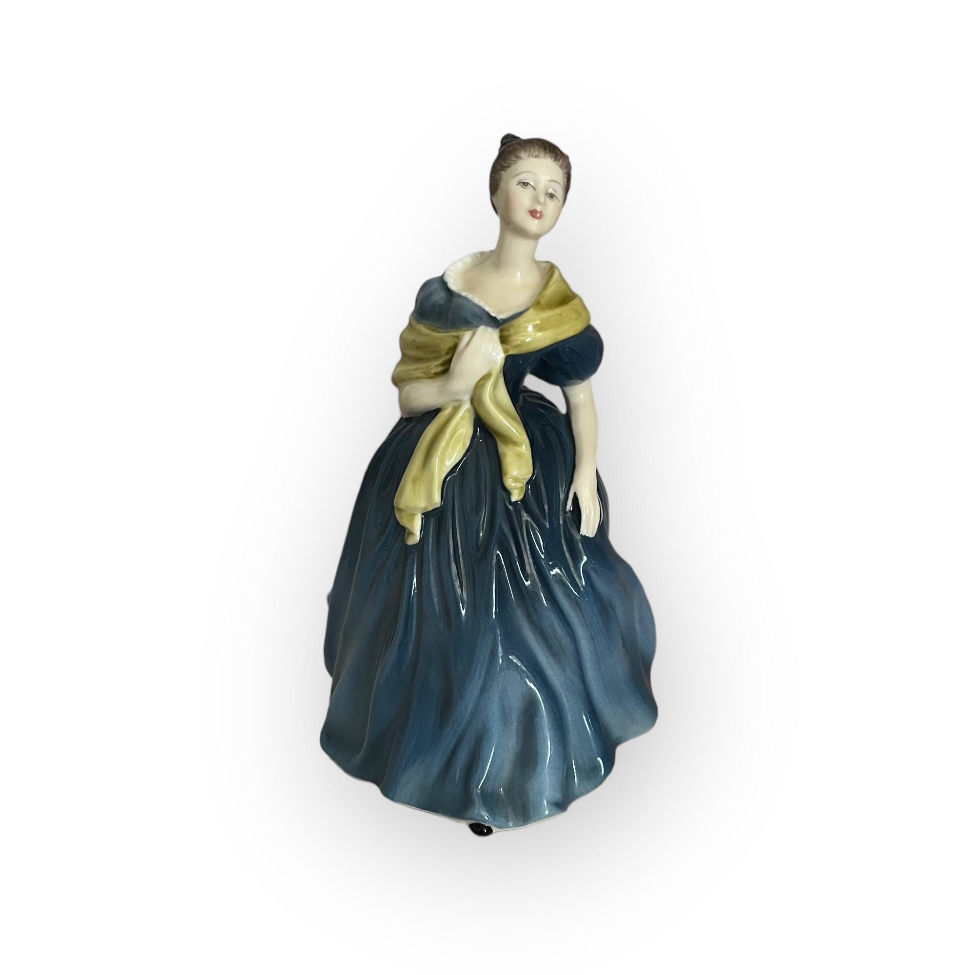 Vintage 1963 Royal Doulton "Adrienne" Dancing Lady Figurine. Made in ...